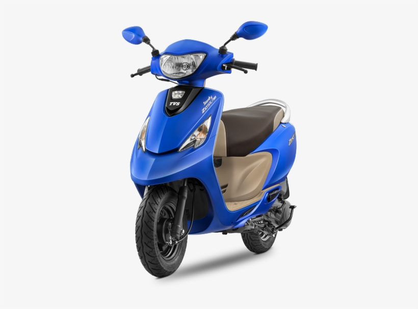Tvs Scooty Zest 110, F - Blue Scooty Zest Price - Free Transparent PNG ...