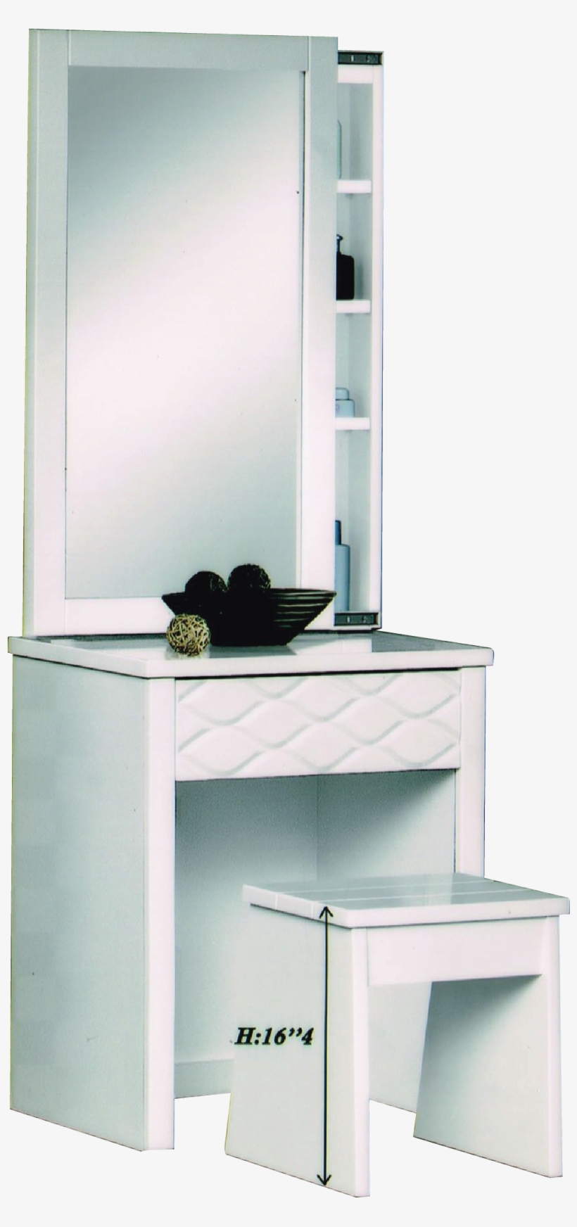 Dani Dressing Table 2016-31 - Dresser - Free Transparent PNG Download ...