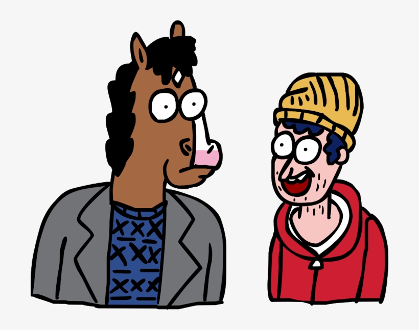 Bojack Horseman Vs - Bojack Horseman Regular Show - Free Transparent ...
