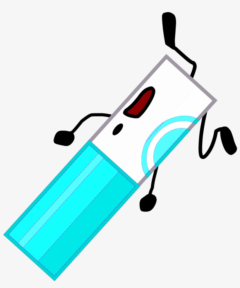 Snow Marker - Bfdi Marker Boddy - Free Transparent PNG Download - PNGkey