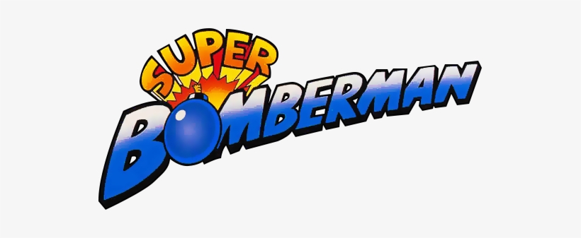 Super Bomberman Logo - Free Transparent PNG Download - PNGkey