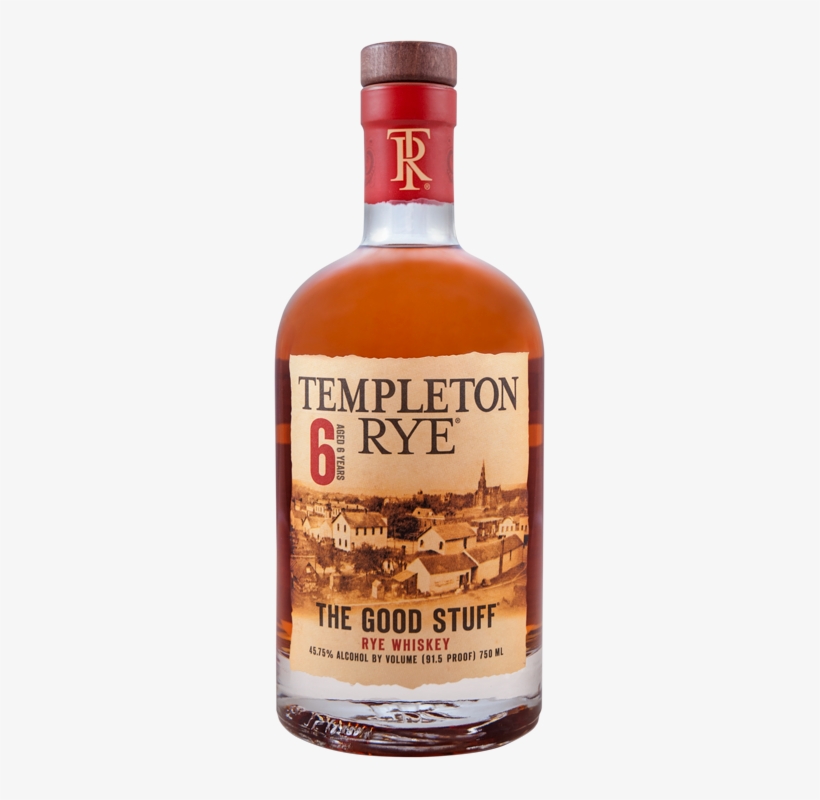 Six Year Bottle - Templeton Rye 6 Year - Free Transparent PNG Download ...