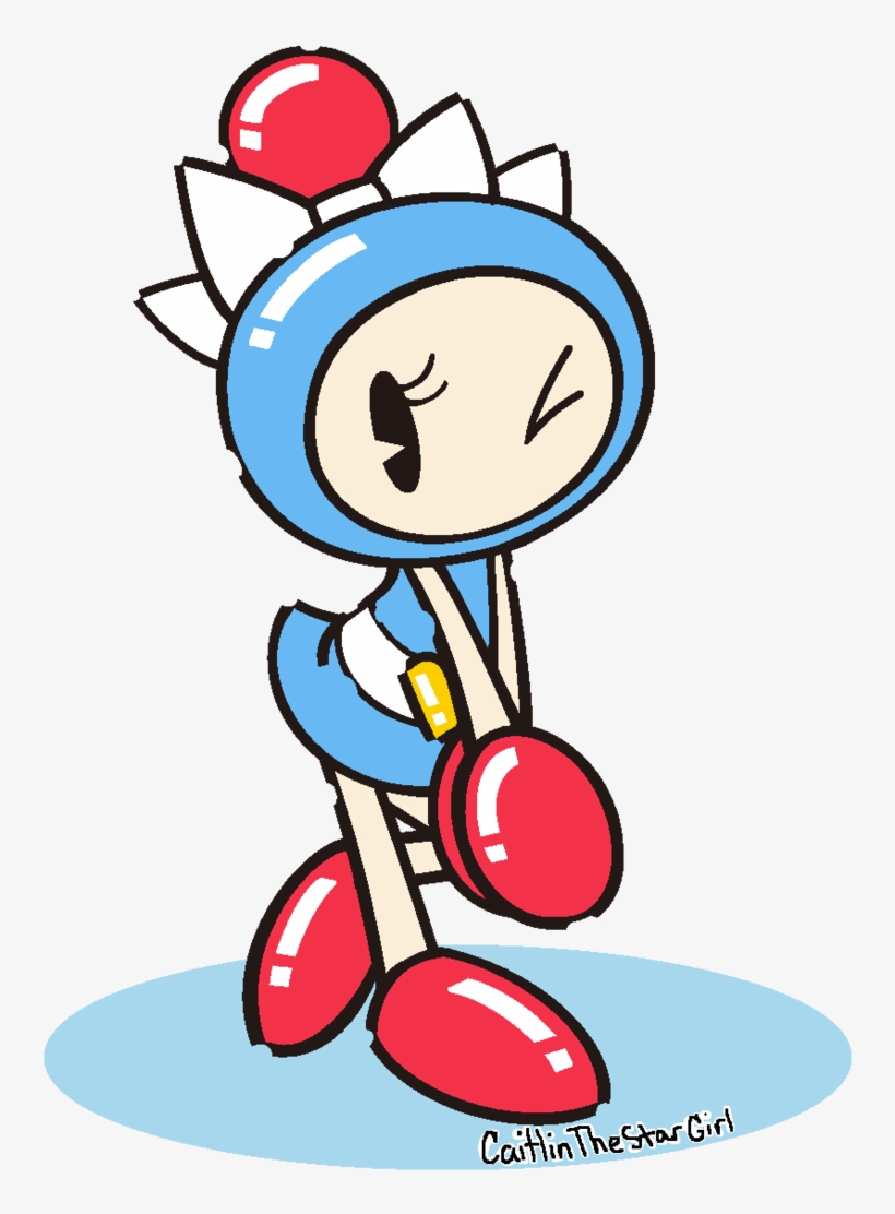 Image Transparent Download Classic Pac Man Style Aqua - Bomberman Aqua ...