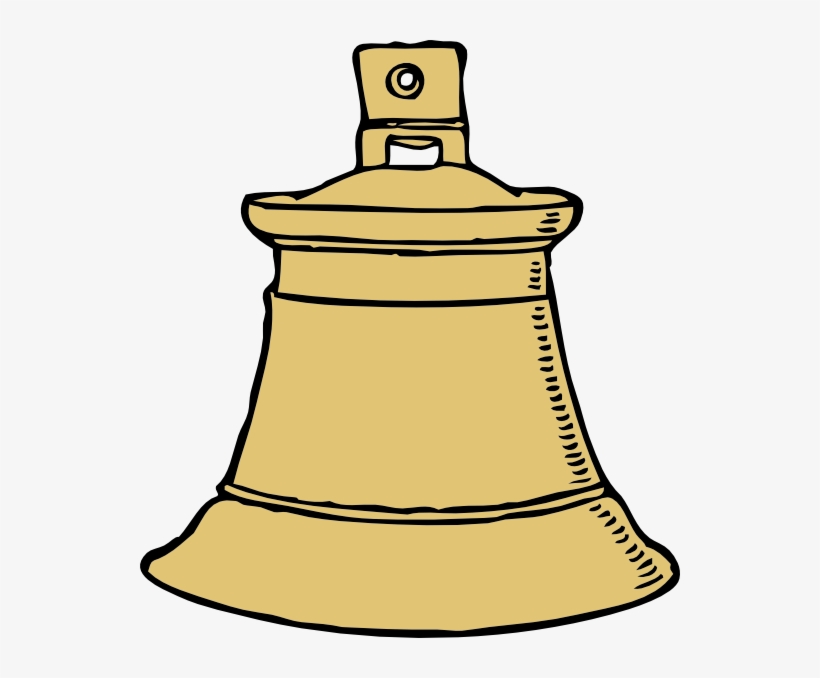 Gold Bell Svg Clip Arts 540 X 598 Px - Free Transparent PNG Download ...