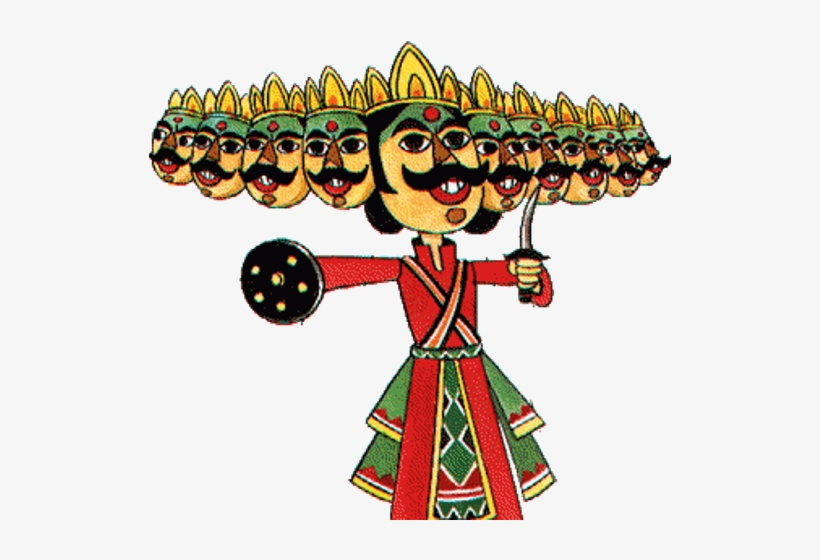 Ravan - Dussehra Clipart - Free Transparent PNG Download - PNGkey