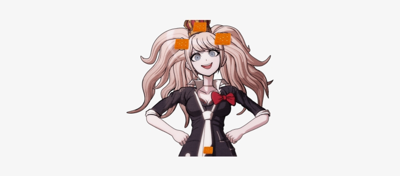 Fanmade Junko Queen Of Cheese Crackers - Danganronpa Junko Enoshima ...