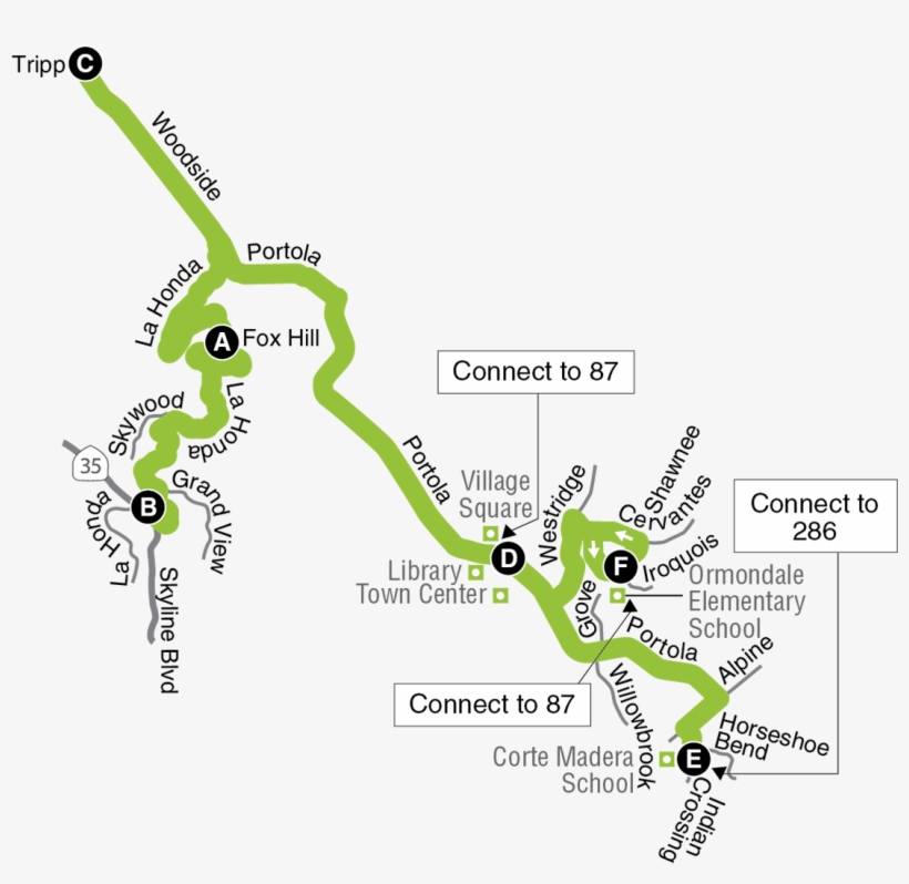 View All The School-day Only Bus Routes Here - Map - Free Transparent ...