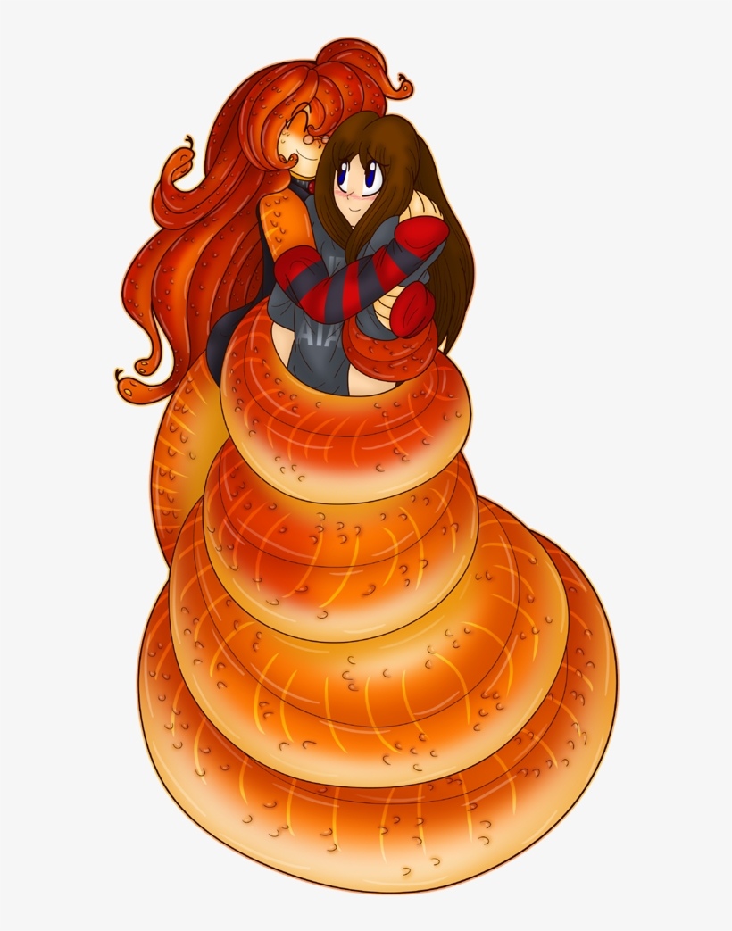 Huggle Snuggle Gorgon Ally By Akuoreo - Monster Musume Gorgon - Free ...