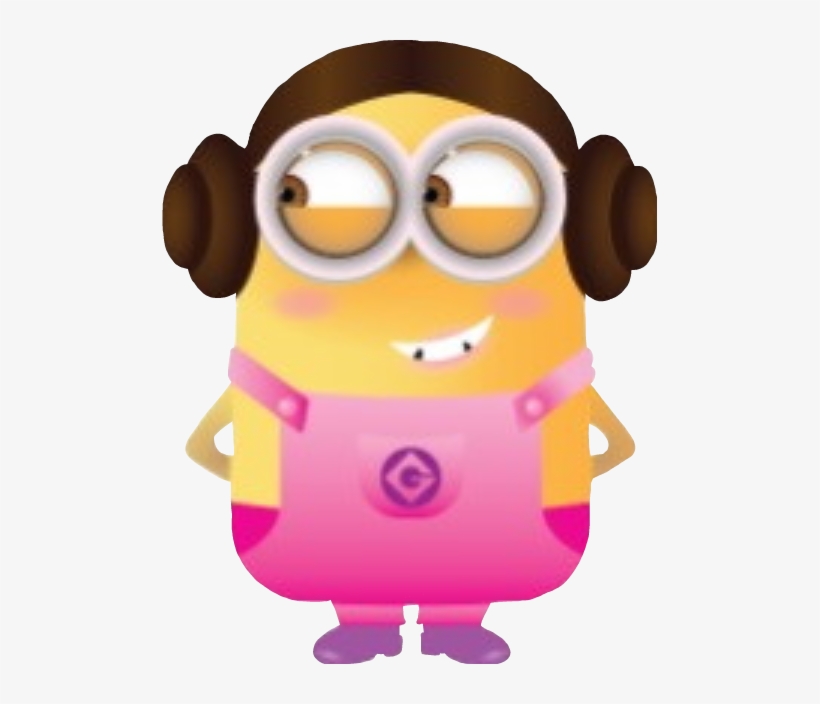 Iloveminions Girl Pink Sticker - Minion Pink - Free Transparent PNG ...