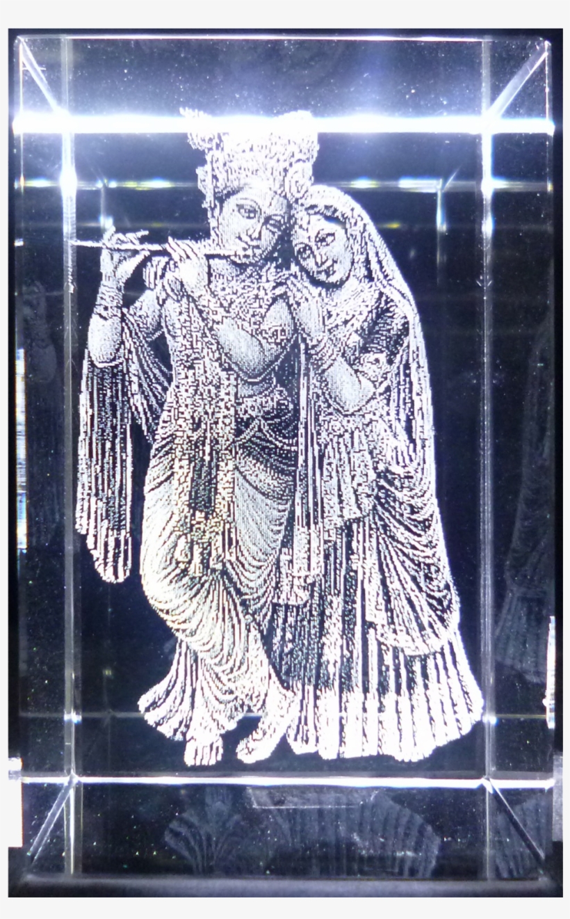 Radha Krishna With Led Battery Base - Krishna - Free Transparent PNG ...