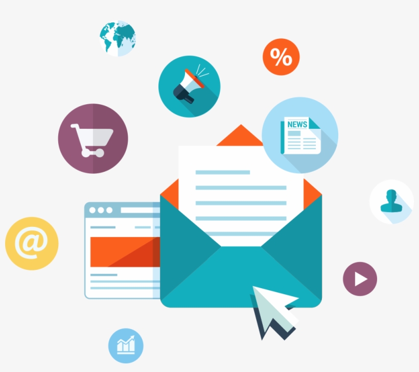 Create Great Looking Email Campaigns - Email - Free Transparent PNG ...