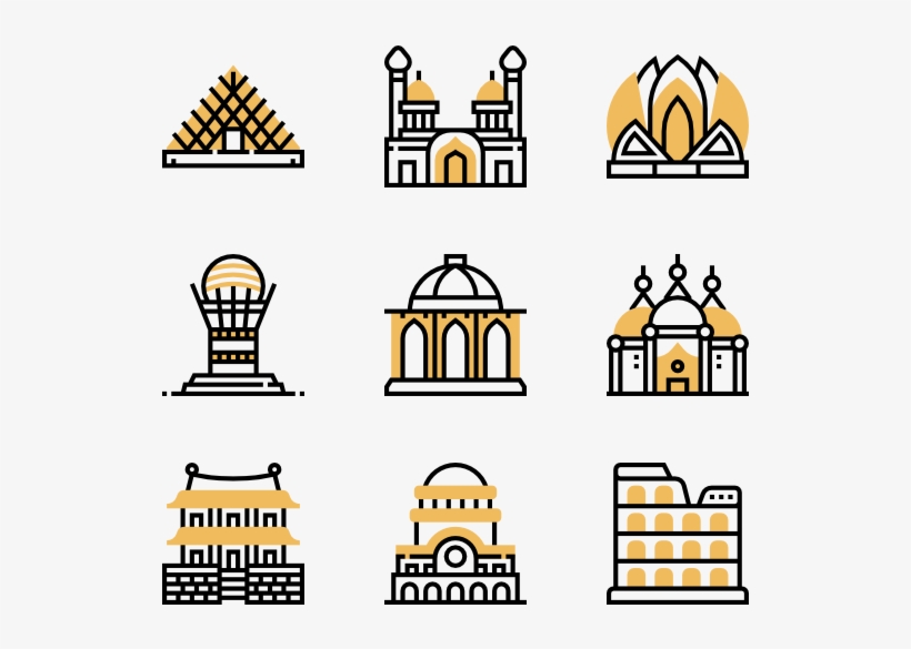 Travel Vector Landmark - Symbol - Free Transparent PNG Download - PNGkey