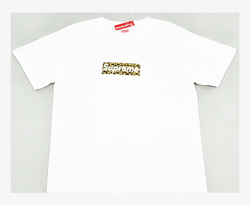 Supreme Leopard Print Box Logo - Free Transparent PNG Download - PNGkey