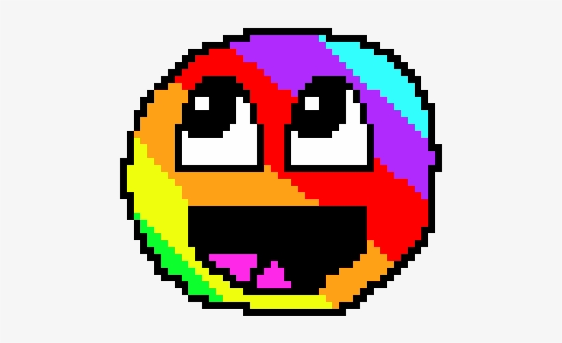 Rainbow Epic Face - Circle - Free Transparent PNG Download - PNGkey