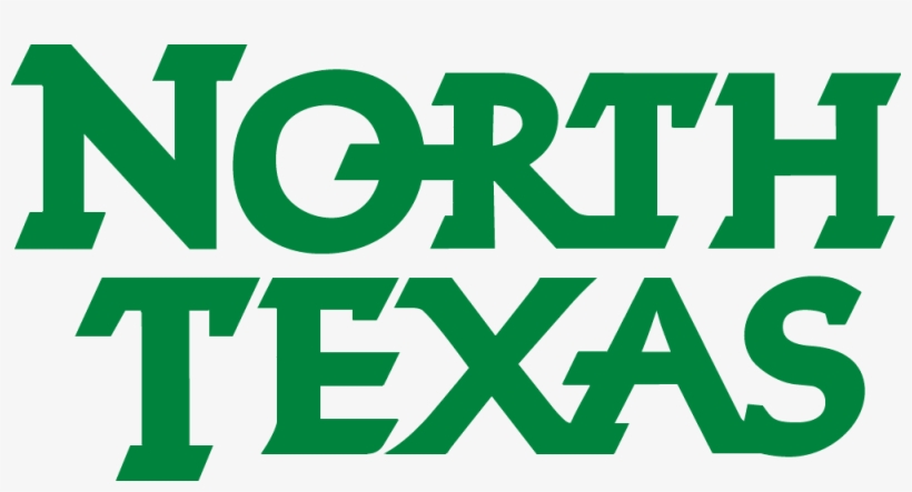 North Texas Stacked Wordmark - University Of North Texas Football Logo ...