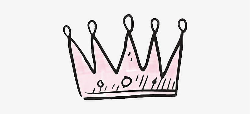 Drawn Crown Tumblr Transparent - Living 31, Crown 'queen Of This Castle ...
