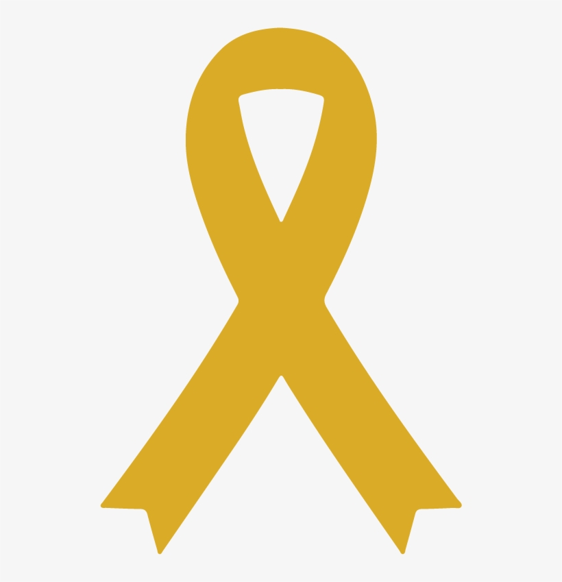 Gold Ribbon Only - Ribbon - Free Transparent PNG Download - PNGkey