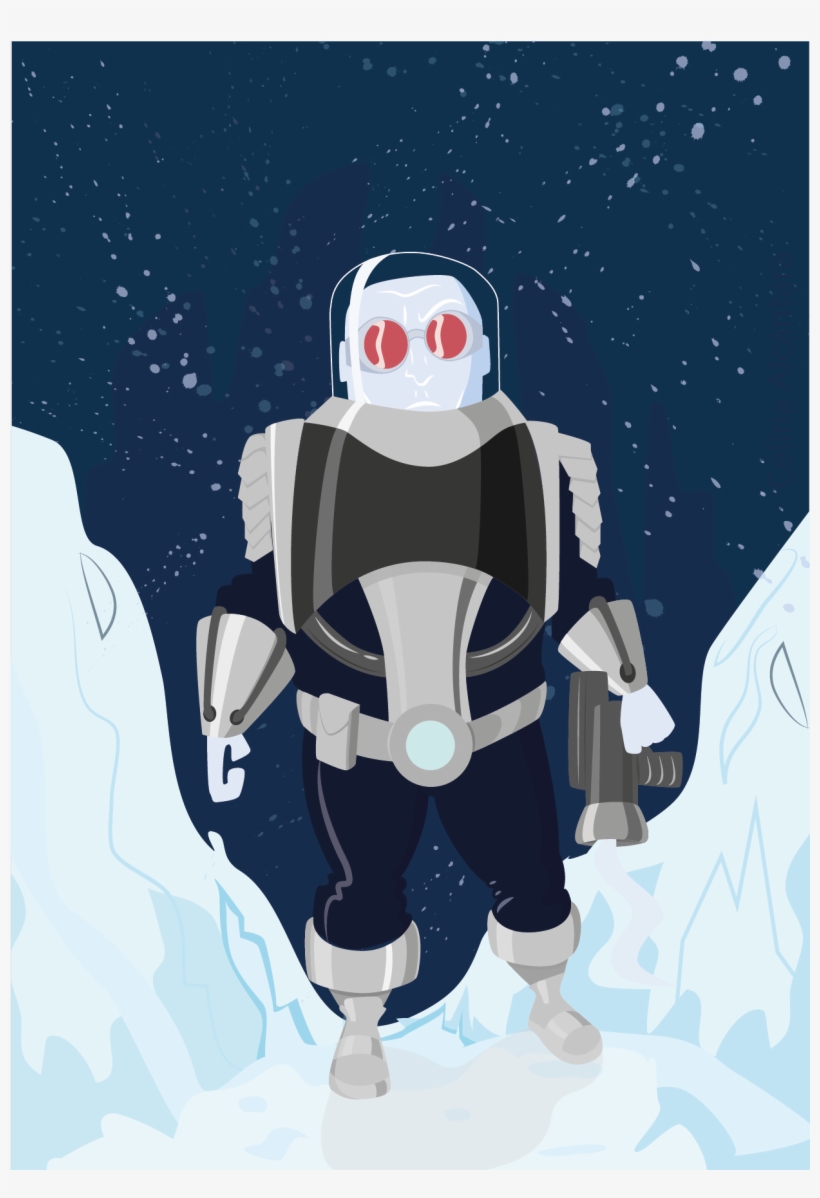 Freeze, Fan Art, Vectorial Illustration, Cold By Celina - Cartoon ...
