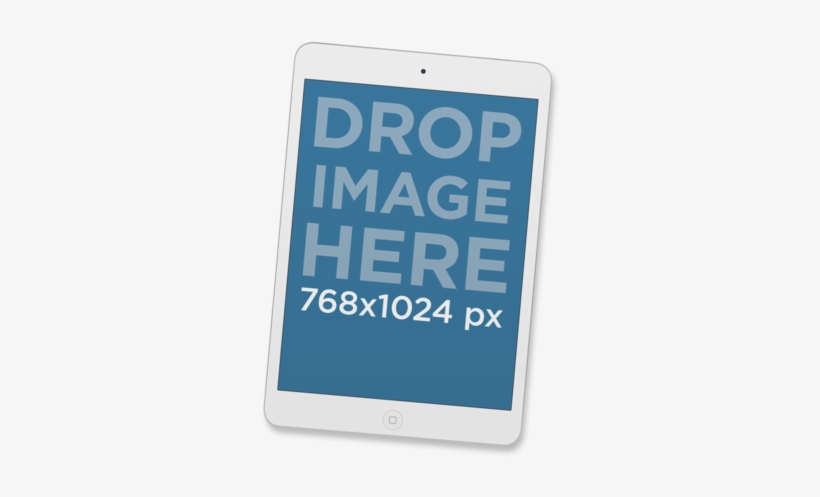 White Ipad Mini Png Placeit Stage Image - Sign - Free Transparent PNG Download - PNGkey