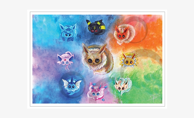 Eeveelutions - Art - Free Transparent PNG Download - PNGkey