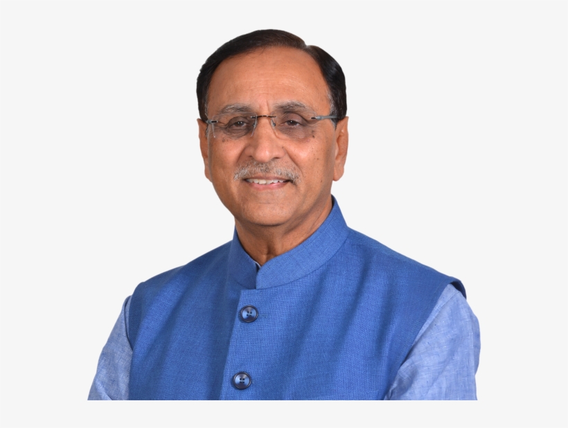 Hon'ble Chief Minister, Gujarat - Vijay Rupani Gujarat Cm Png - Free ...