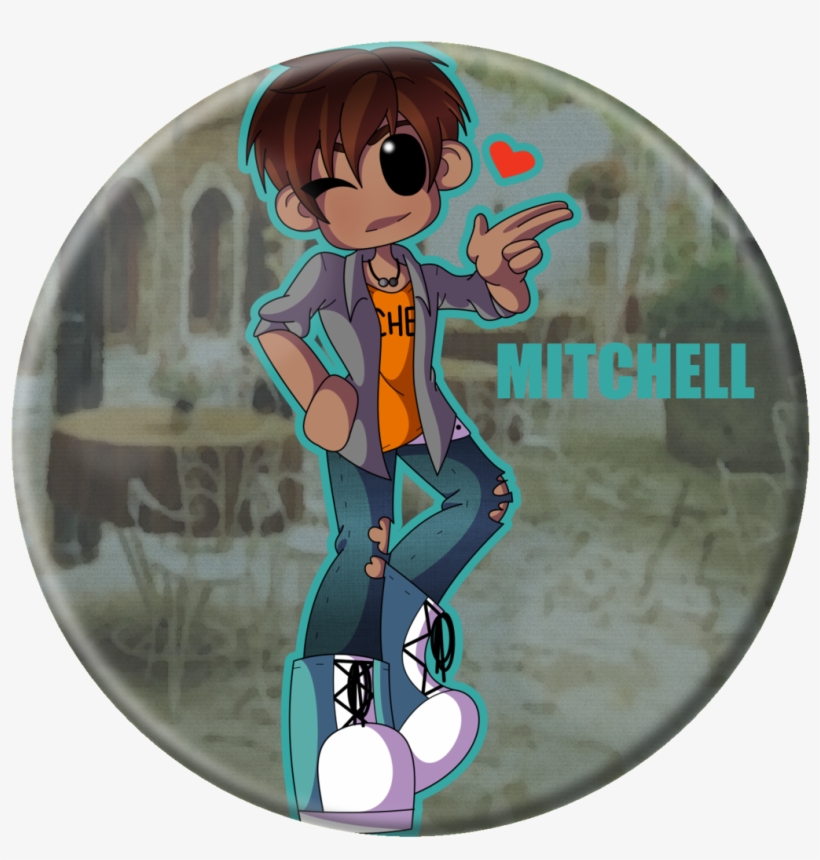 Chibi Mitchell By Cazuuki On Deviantart - Cartoon - Free Transparent ...