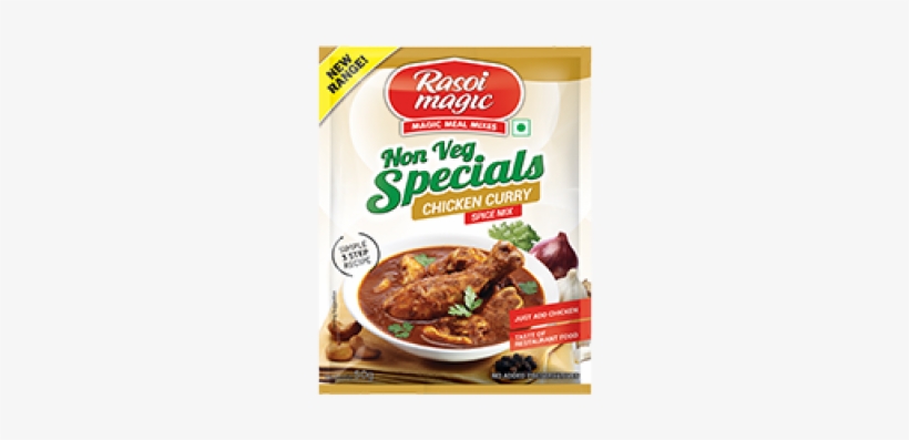 Rasoi Magic Mutton Curry 50gms - Free Transparent PNG Download - PNGkey