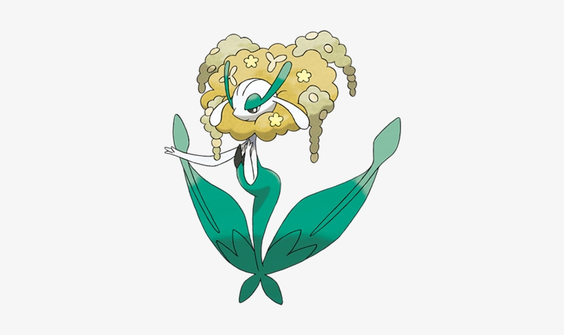 671 Florges Yellow Flower - Florges Stats - Free Transparent PNG ...