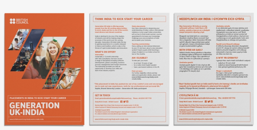 Generation India - Brochure - Free Transparent PNG Download - PNGkey