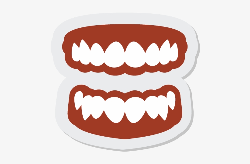 Teeth Clipart False Tooth - Complete Denture Icon - Free Transparent ...