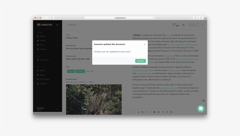 Notification About Git-based Or Unsaved Changes 🔔 - Cloudinary - Free ...