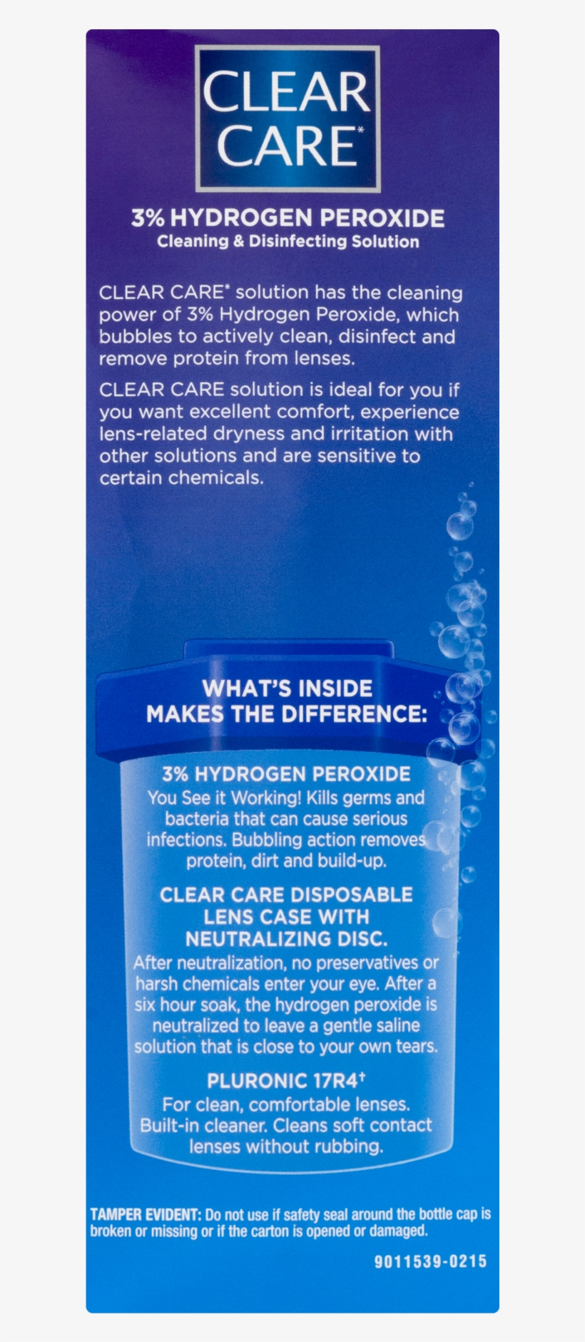 Clear Care Cleaning & Disinfecting Solution Triple - Clear Care ...