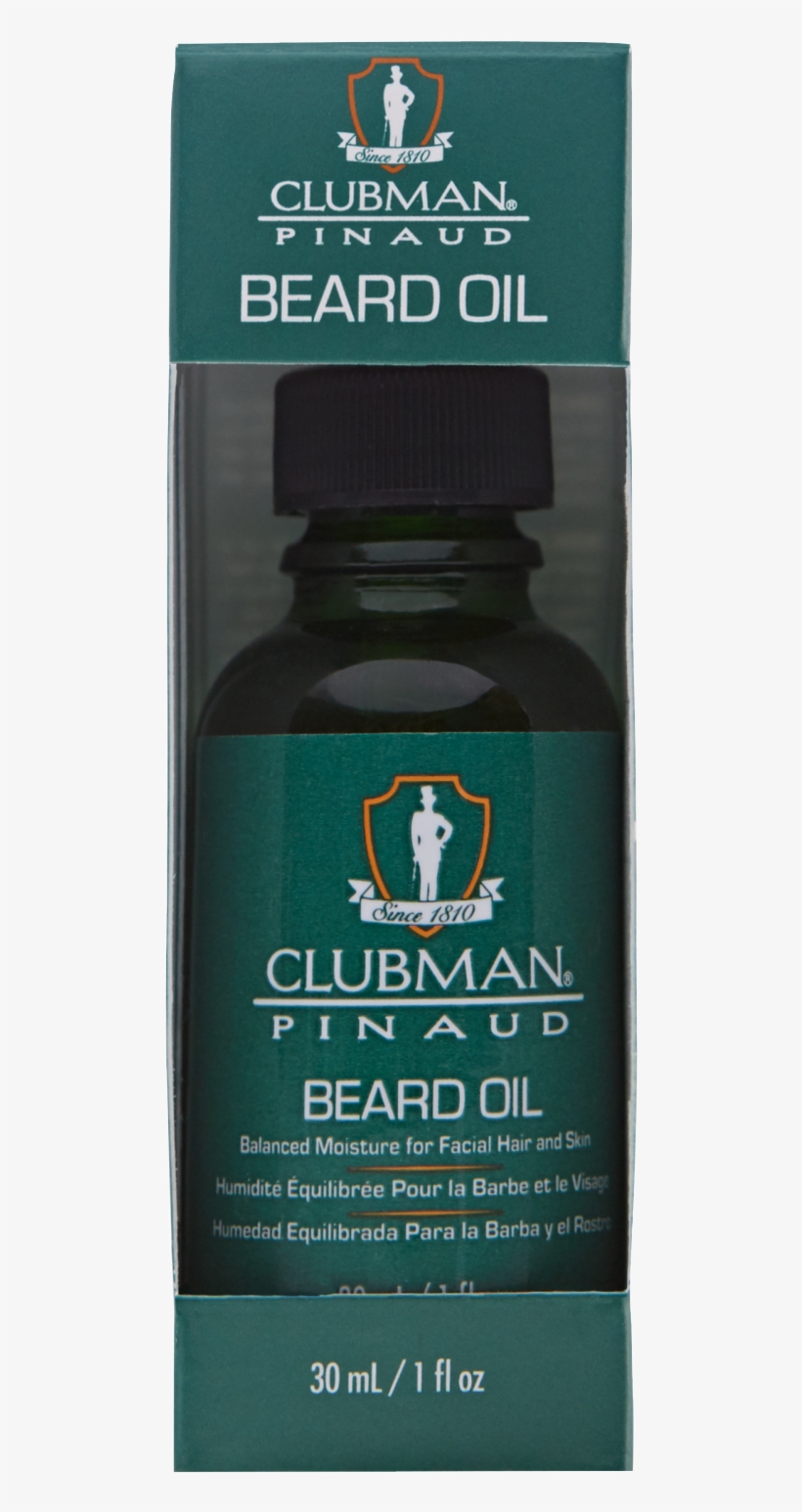 Clubman Beard Oil 1 Oz - Free Transparent PNG Download - PNGkey