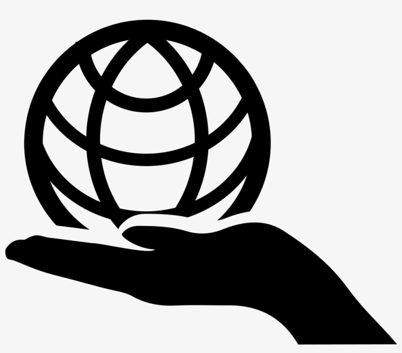 Globe On Hand - Globe In Hand Icon - Free Transparent PNG Download - PNGkey