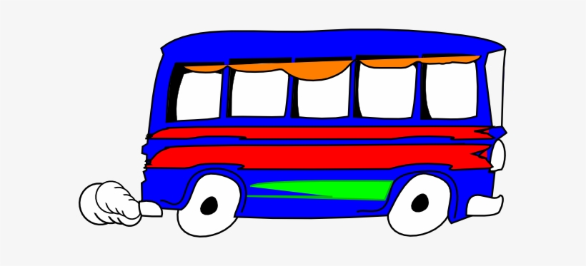 Blue Bus Svg Clip Arts 600 X 293 Px - Free Transparent PNG Download ...