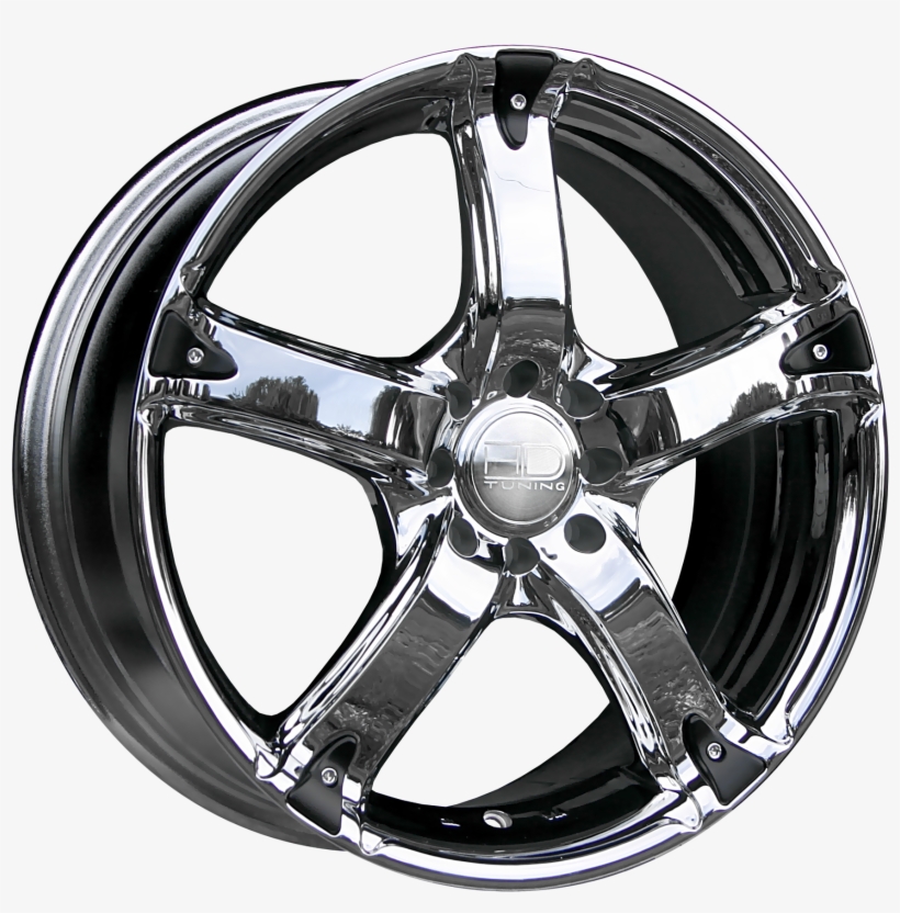 Hd Wheels Smoke Chrome Plated - Rim - Free Transparent PNG Download ...