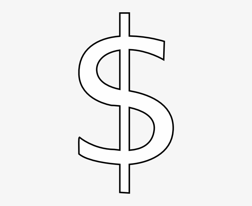 Dollar Logo White Png - Free Transparent PNG Download - PNGkey