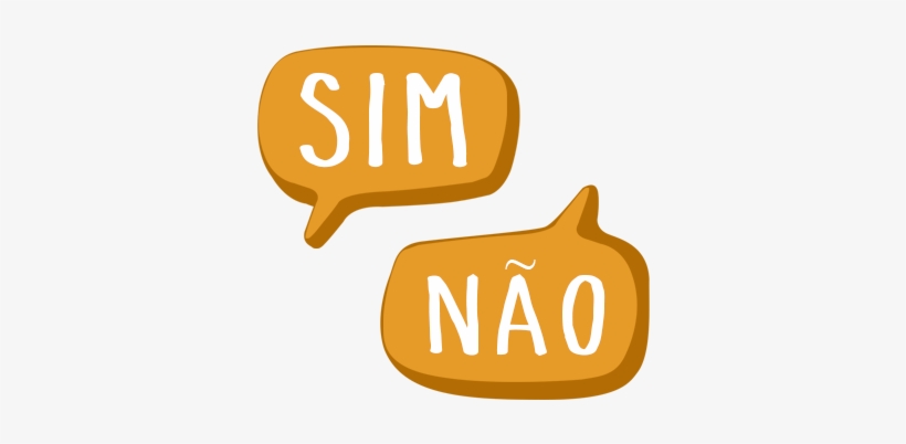 Sim Ou Nao Clipart
