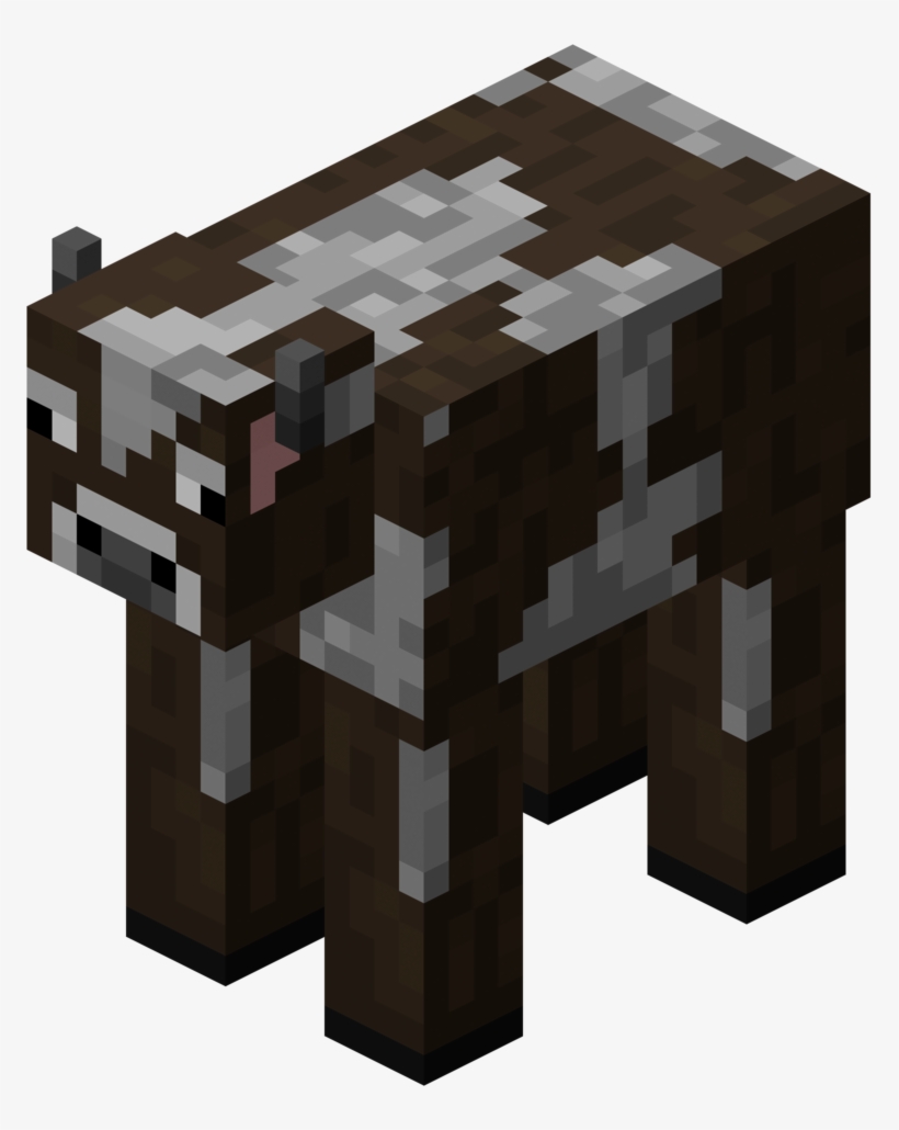 Cow - Minecraft Cow - Free Transparent PNG Download - PNGkey
