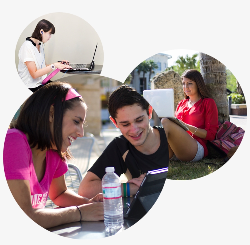 Images Of Students Interacting With Technology - Free Transparent PNG ...