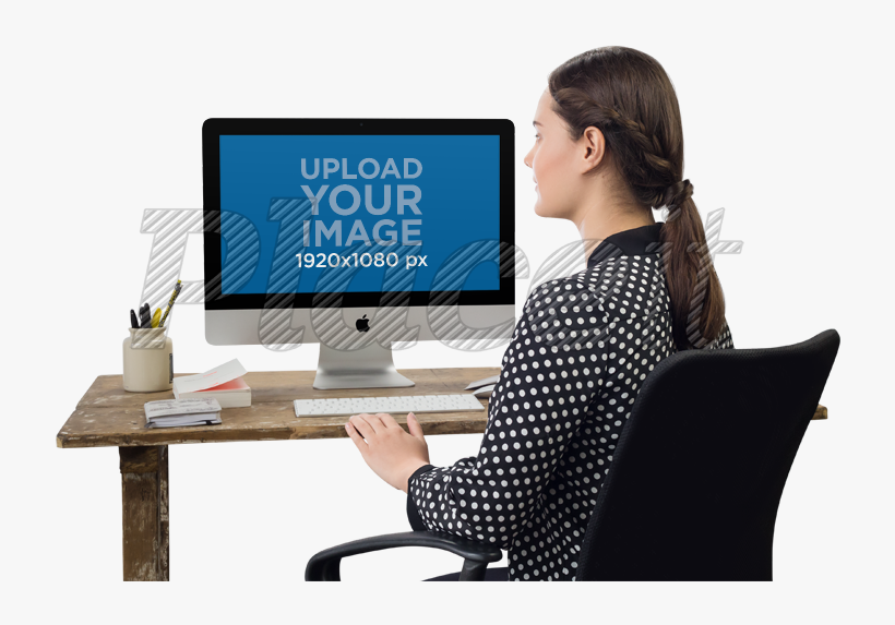 Computer With Student Png - Free Transparent PNG Download - PNGkey