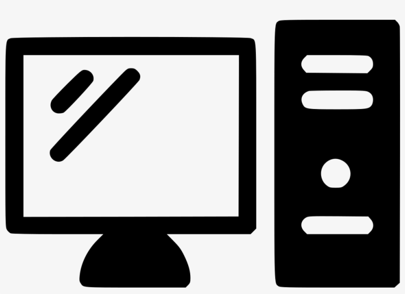 Desktop Computer Pc Svg Png Icon Free Download - Free Transparent PNG ...