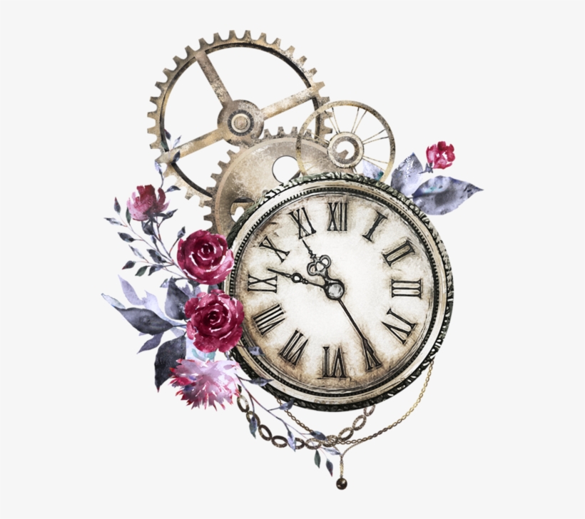 Box - Tatuaż Róza I Zegar - Free Transparent PNG Download - PNGkey