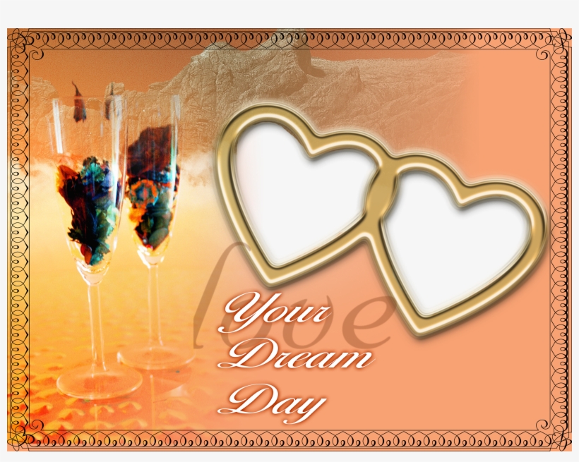 Romantika - Hearts Photo Frame Png - Free Transparent PNG Download - PNGkey