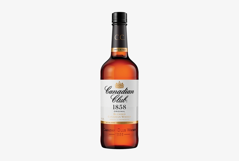Canadian Club 1l - Canadian Club Whiskey - Free Transparent PNG ...