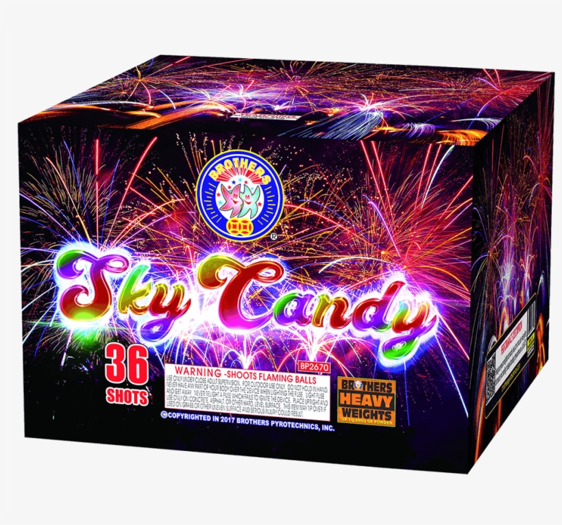 Sky Candy Treats - Brothers Fireworks - Free Transparent PNG Download - PNGkey