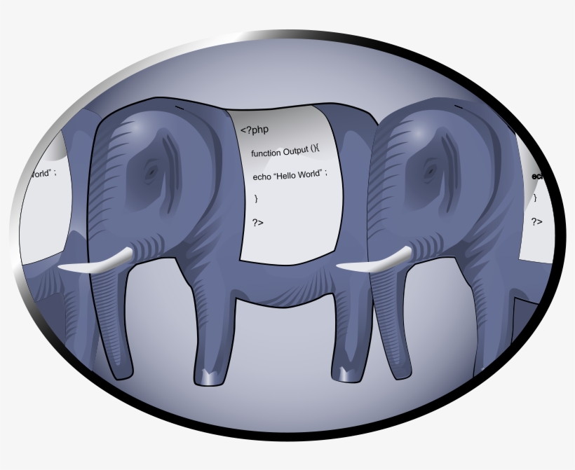 Php Elephant Logo - Php 7 Elephant Logo - Free Transparent PNG Download ...