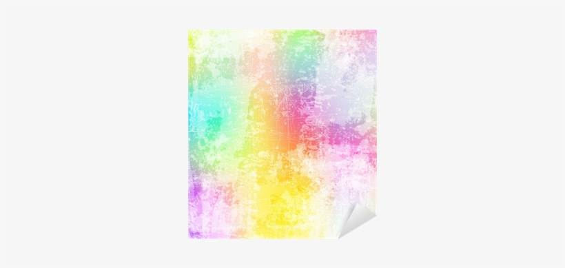 Abstract Grunge Style Color Splash Background Sticker - Visual Arts ...