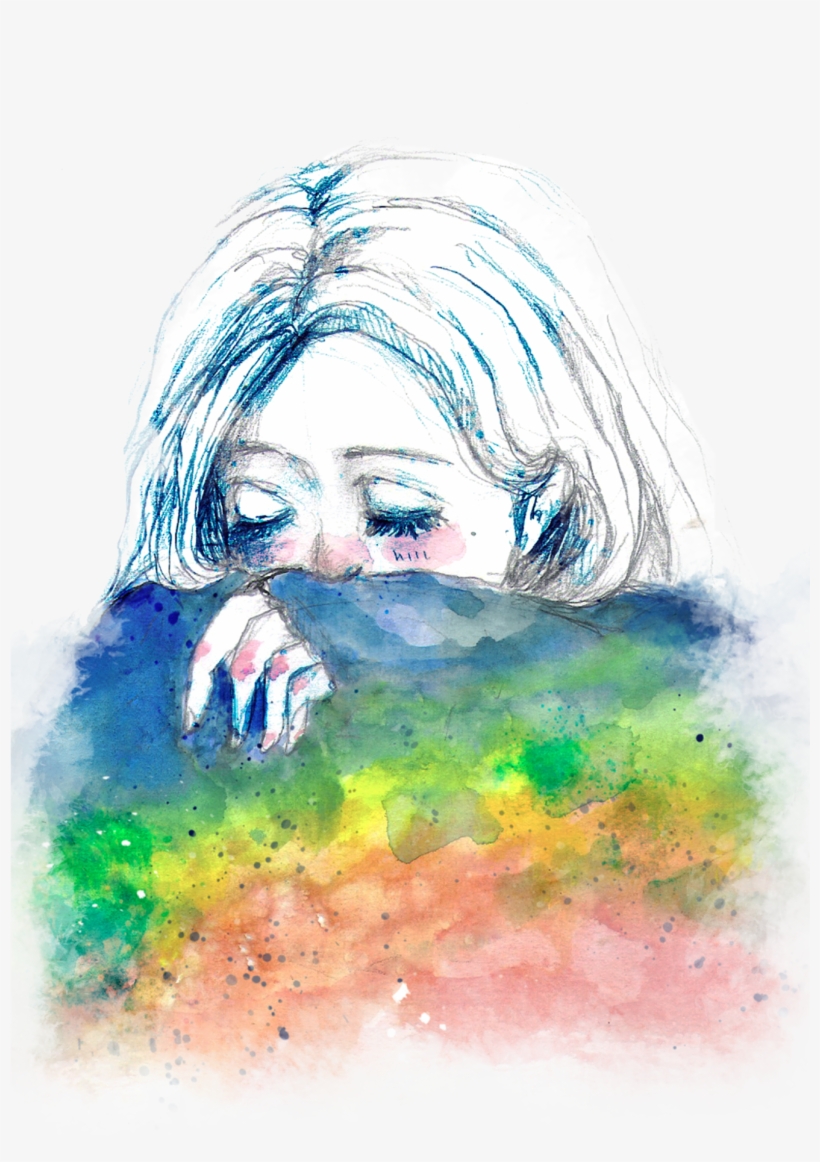 Watercolor Girl - Watercolor Paint - Free Transparent PNG Download - PNGkey