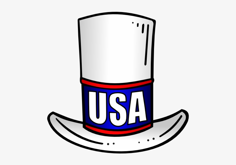 Patriotic Usa Top Hat Clip Art - Clip Art - Free Transparent PNG ...